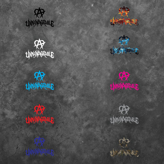 Sticker Packs – Unmanageable